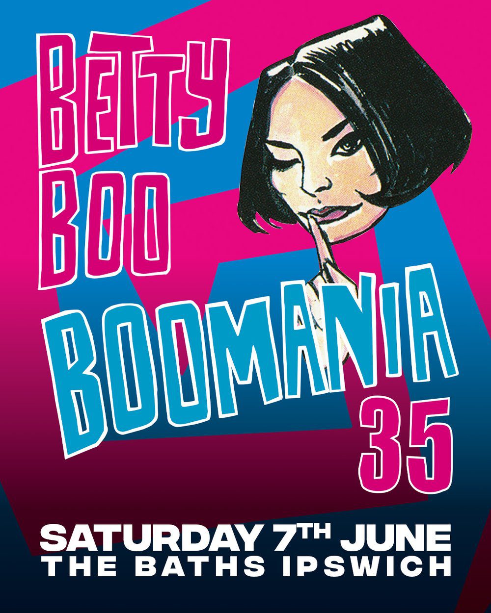 Betty Boo Live at The Baths Ipswich – 7th June 2025